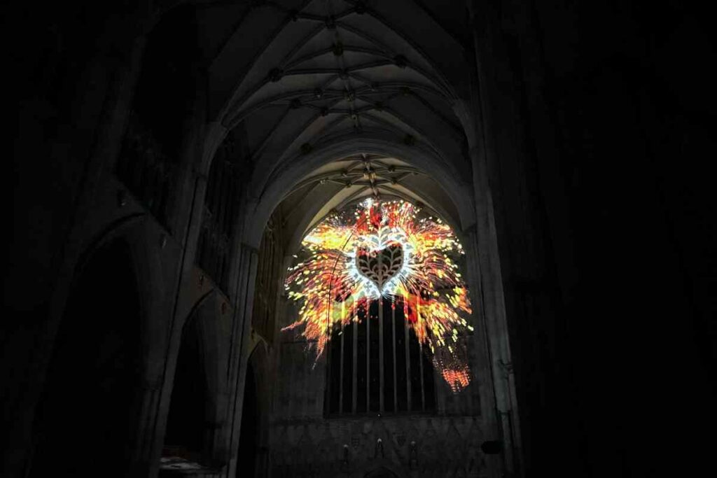 York Minster's Phoenix Light Show (Impressions from My Visit)