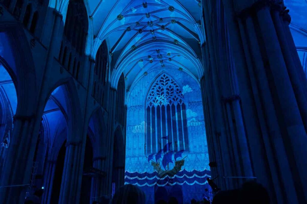 York Minster's Phoenix Light Show (Impressions from My Visit)